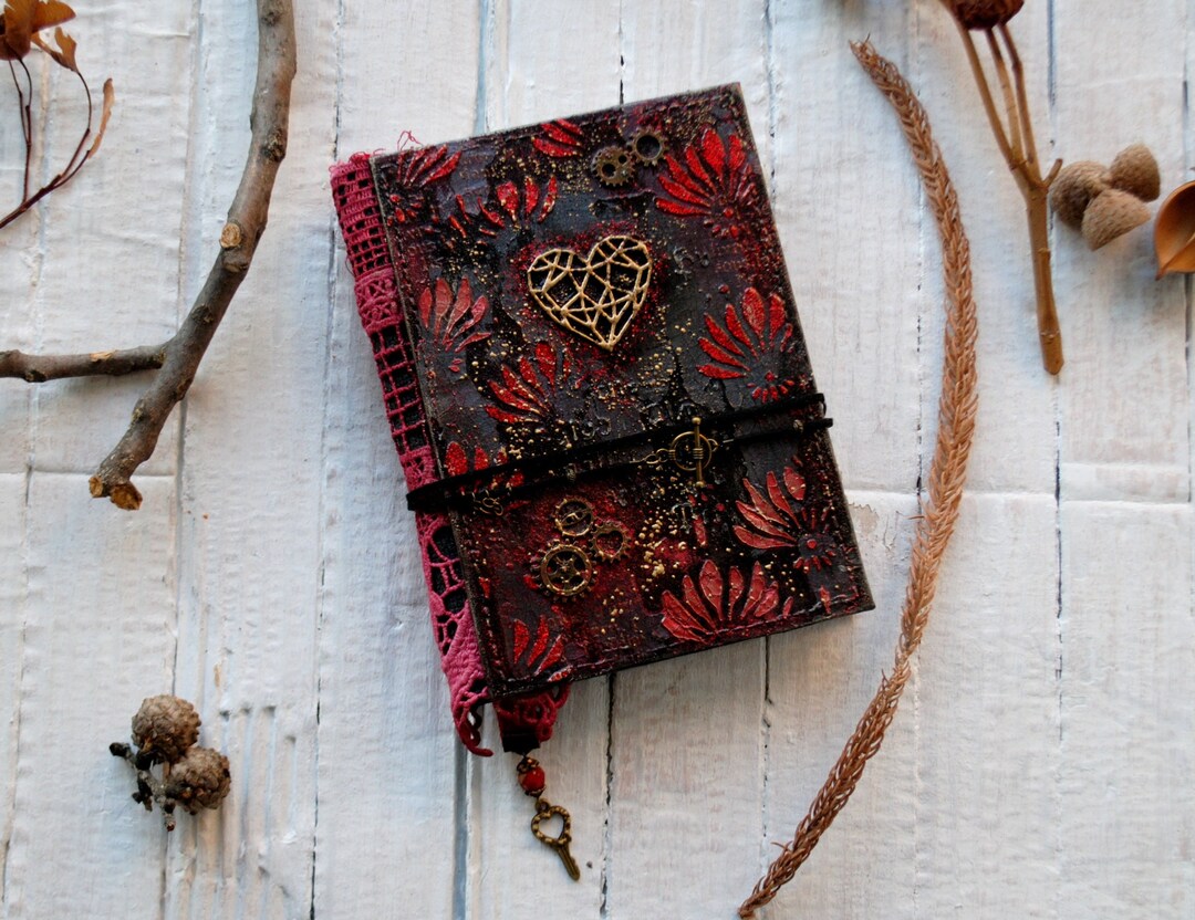 Gothic Journal A6 Grimoire Victorian Gothic Notebook Tinted Paper ...