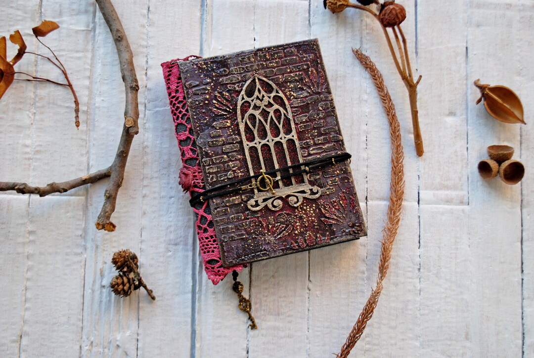 Gothic Journal A6 Grimoire Victorian Gothic Vampire Notebook Magic ...