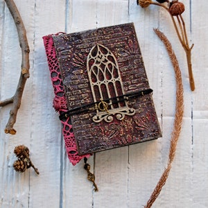 Gothic Journal A6 Grimoire Victorian Gothic Vampire Notebook Magic ...