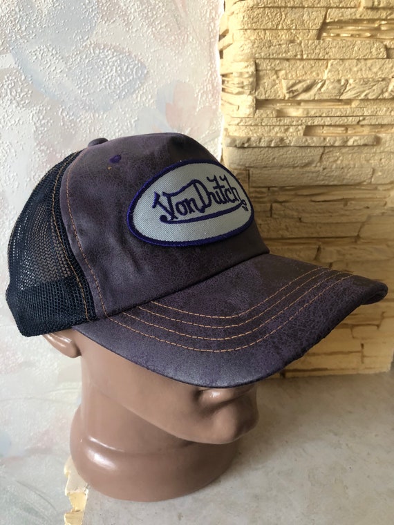 Van Dutch Vintage Baseball Cap Purple / Black Van Dut… - Gem