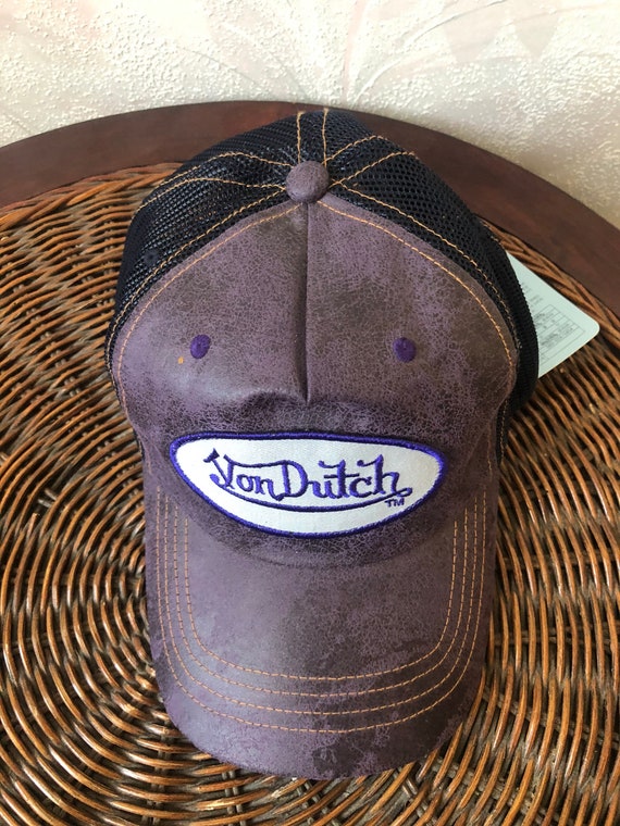 Van Dutch Vintage Baseball Cap Purple / Black Van Dut… - Gem