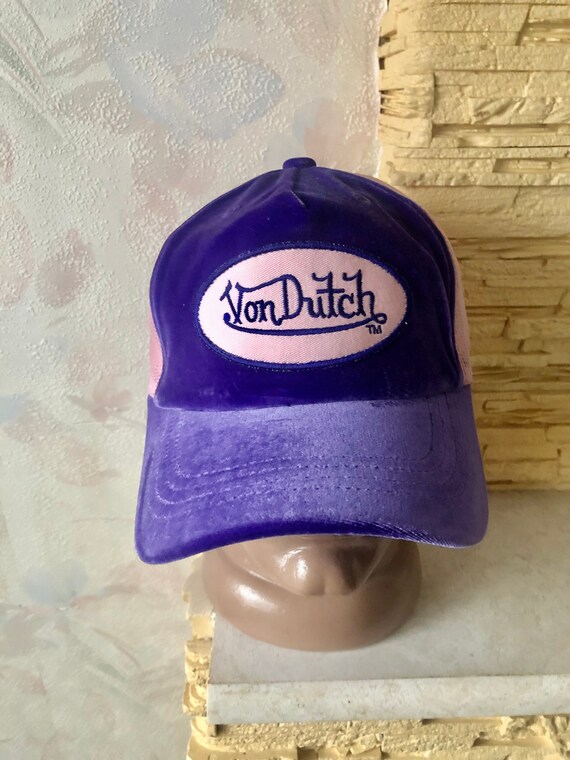 Van Dutch Vintage Baseball Cap Purple / Black Van Dut… - Gem