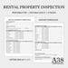 Rental Property Inspection Report Checklist Template: Landlord Form ...