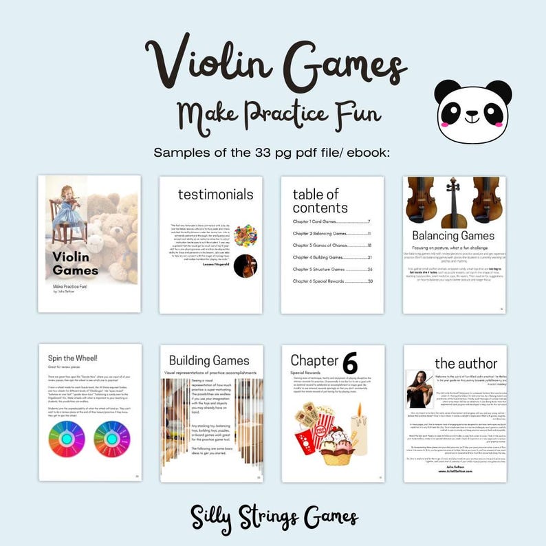 Violin Games: Make Practice Fun! Ebook - Etsy