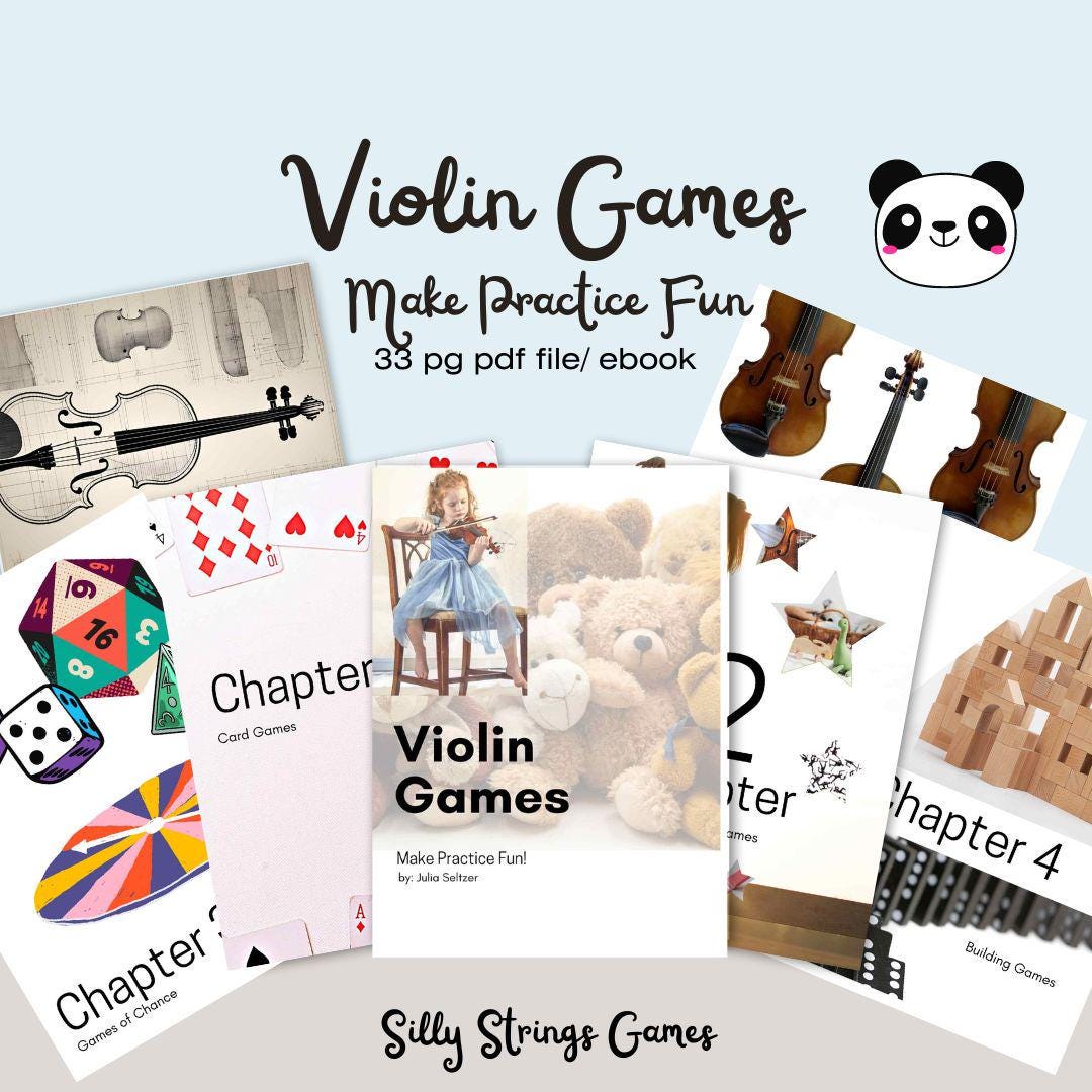 Violin Games: Make Practice Fun! Ebook - Etsy