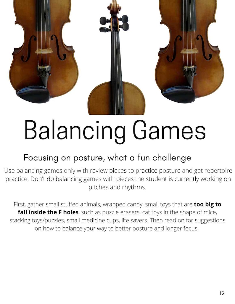 Violin Games: Make Practice Fun! Ebook - Etsy