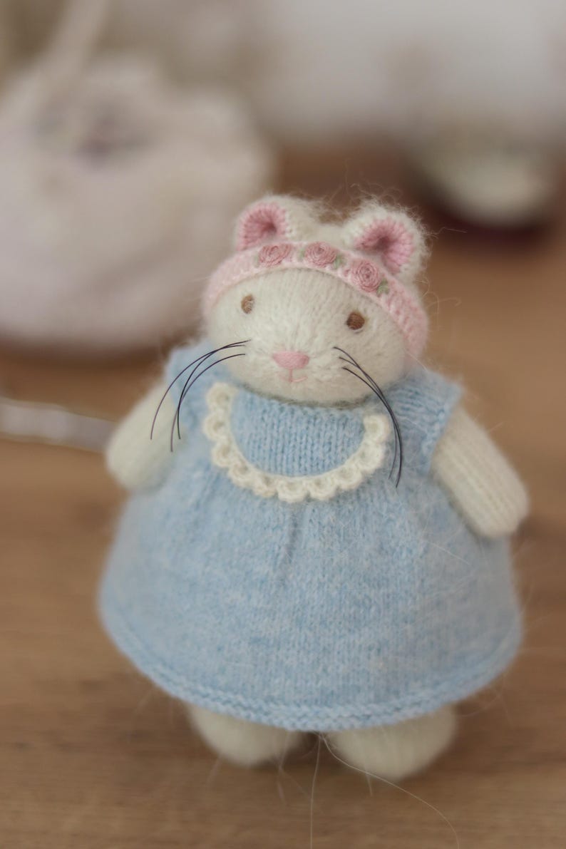 NEW! Knitting PDF Pattern for the Little Mouse Toy in ENGLISH - Knitted ...