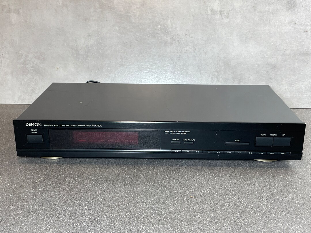 Denon TU-260L AM-FM Stereo Radio Tuner, Tested Working, Hifi Separate ...