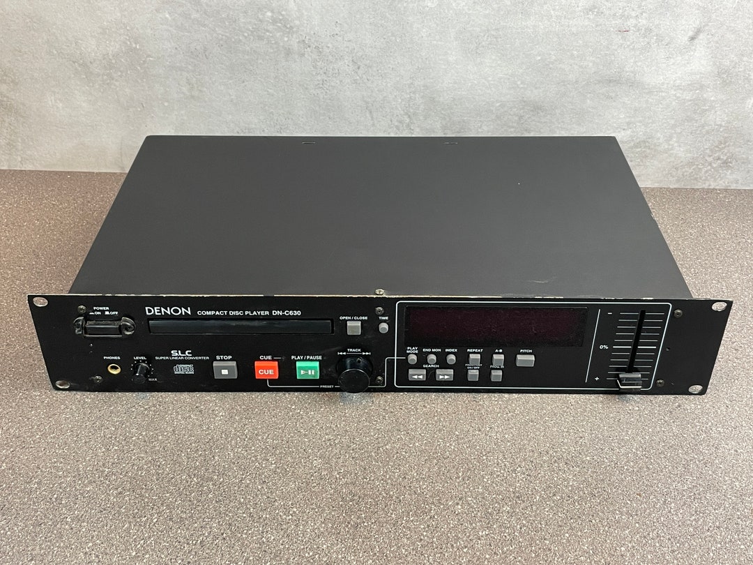 Denon DN-C630 Professional CD Player, Rack-mountable, Xlr Outputs, Pro ...