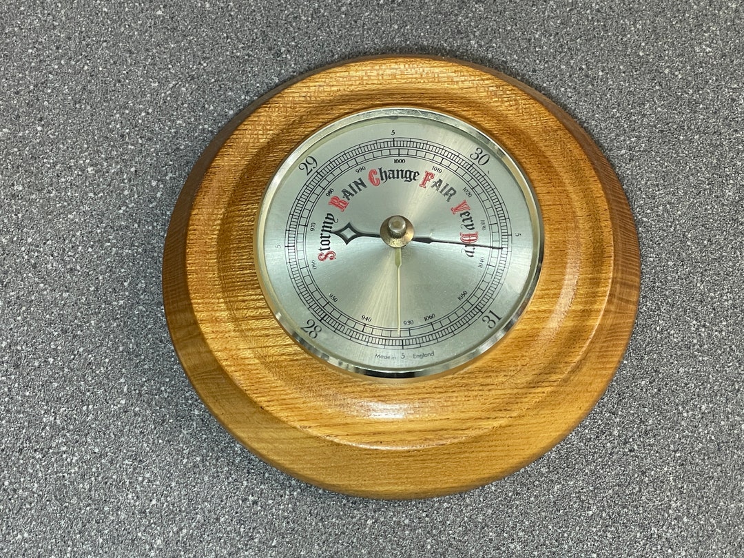 Vintage Shortland Bowen Round Wall Hanging Weather Station - Etsy Canada