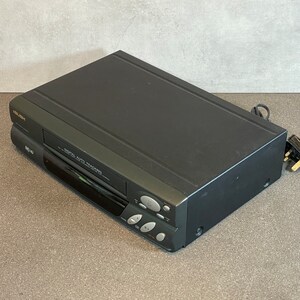 Bush Video Cassette Recorder VHS VCR Player Cables 6 Heads Nicam Stereo ...