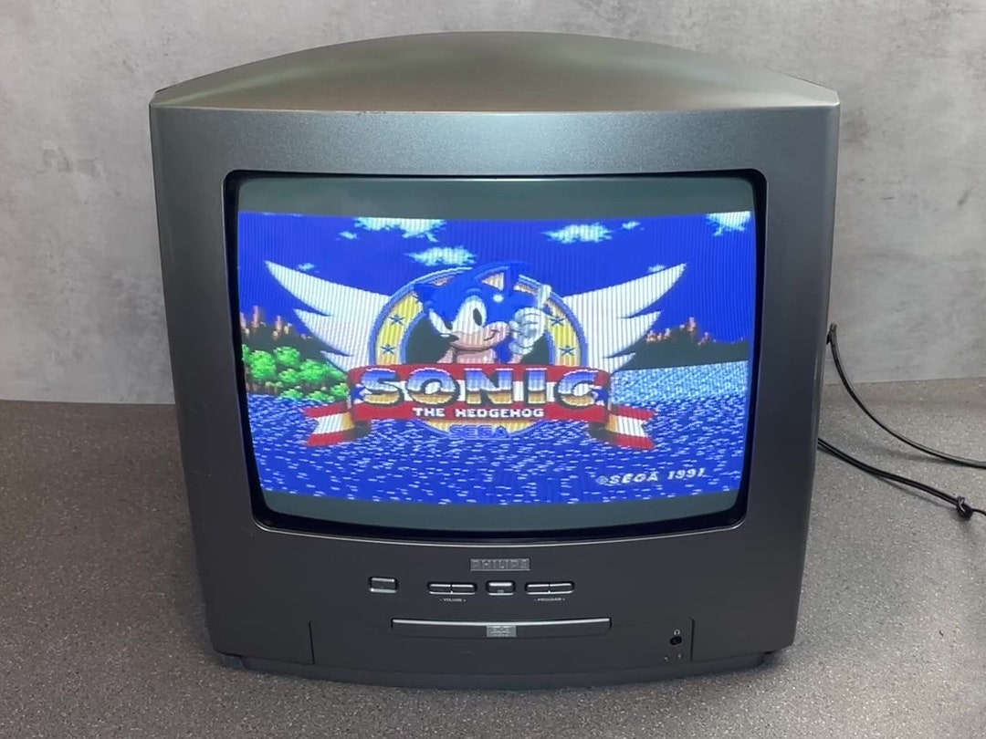 Philips 14 Inch CRT Cube TV With Remote Control Video - Etsy