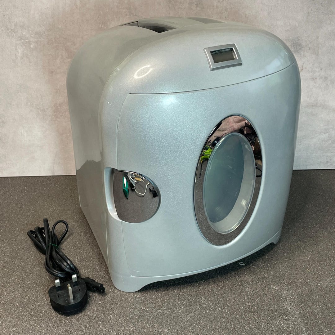 Woolworths Coola Space Age Atomic Design Mini Table Top Fridge Grey ...