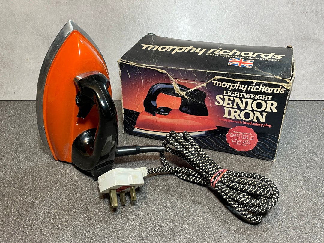 Vintage Murphy Richards 40155 Classic Dry Iron Orange/black - Etsy