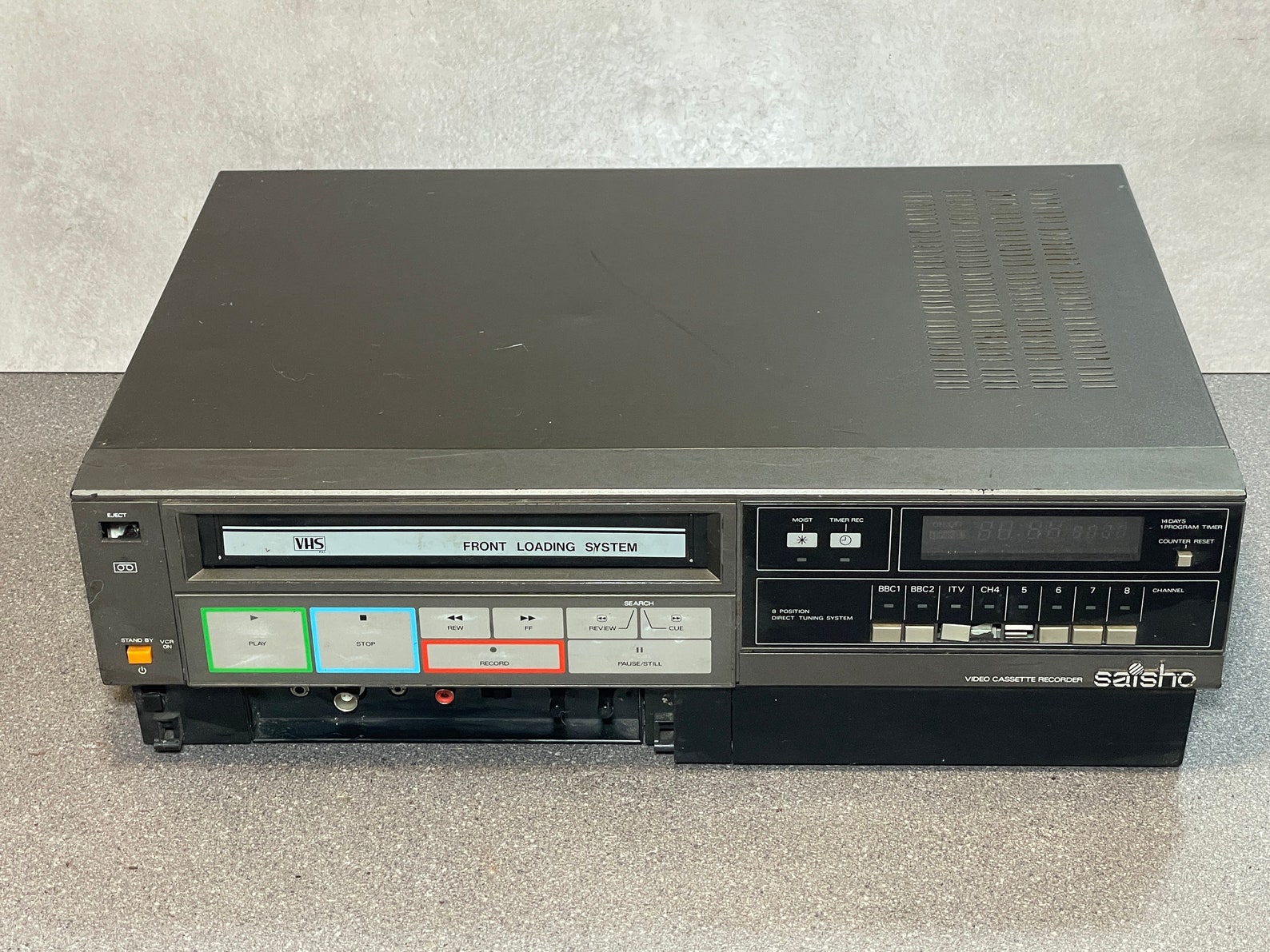Vintage Saisho VR-805S VCR VHS Player Retro 80s Ideal Film - Etsy
