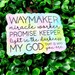 Waymaker Sticker, Waterproof Sticker, Sparkle Sticker - Etsy