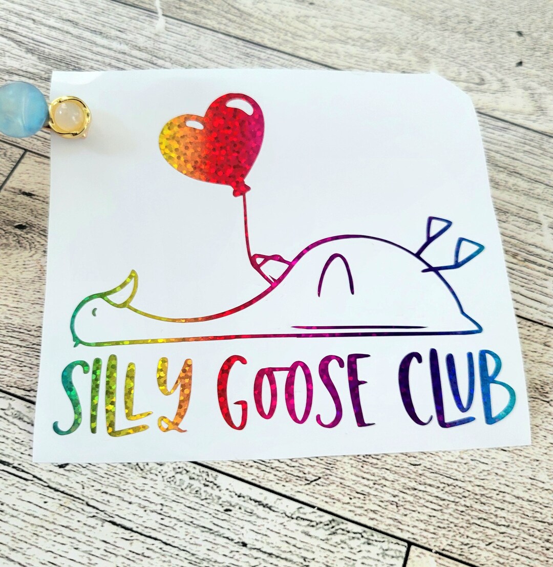 Silly Goose Vinyl Decal | Funny Car Decal | Silly Goose Club ...