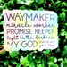 Waymaker Sticker, Waterproof Sticker, Sparkle Sticker - Etsy