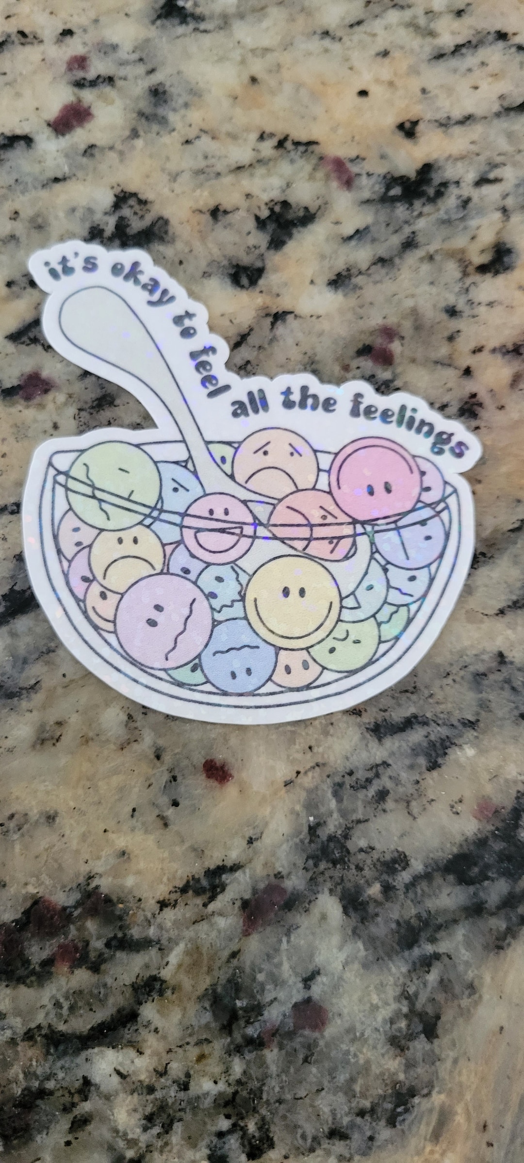 It's Okay to Feel All the Feelings Sticker Mental Health - Etsy