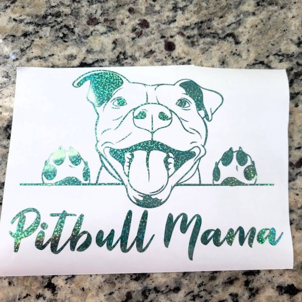 Pitbull Decals - Etsy