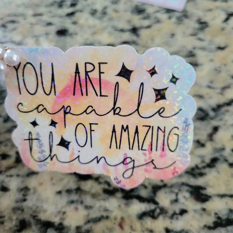Inspirational Stickers - Etsy