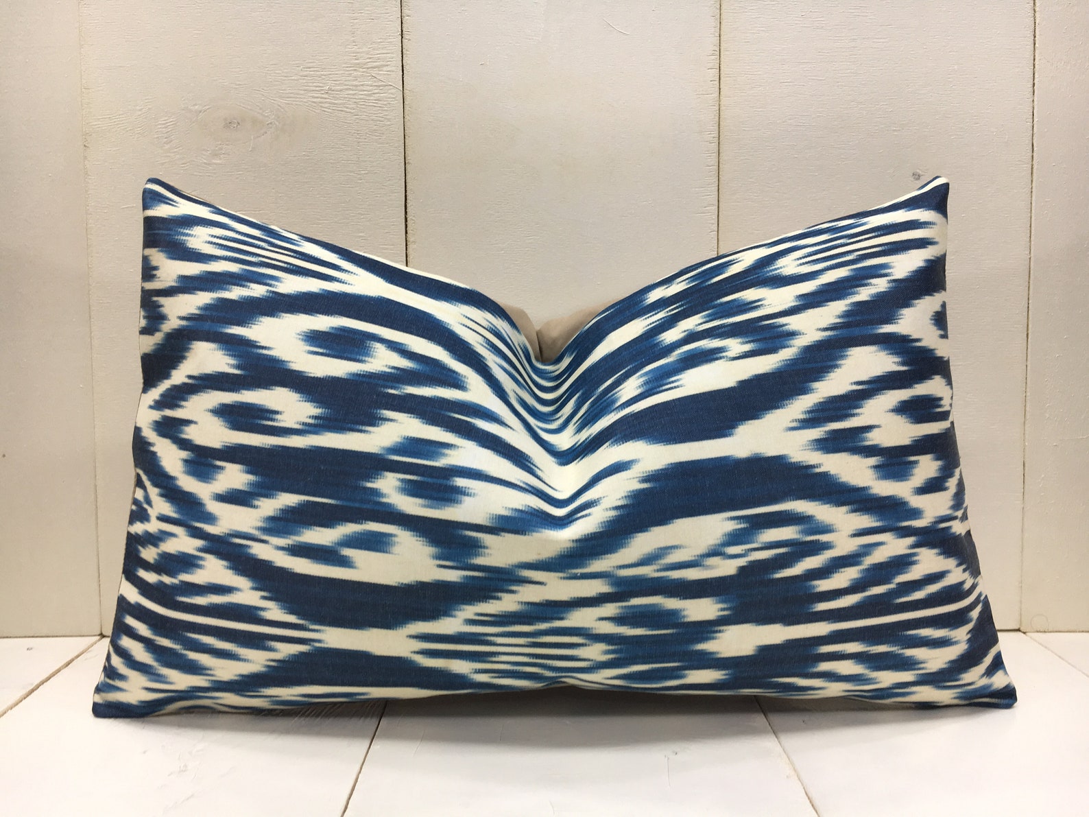 Silk ikat pillow cover handwoven silk cushion decorative pilow | Etsy