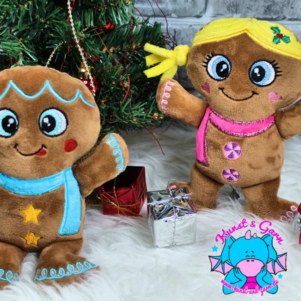 Gingerbread Embroidery Pattern - Etsy