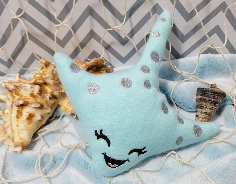 10 Designs, Digital Embroidery File Stingray 5x7 in the Hoop Ith ...