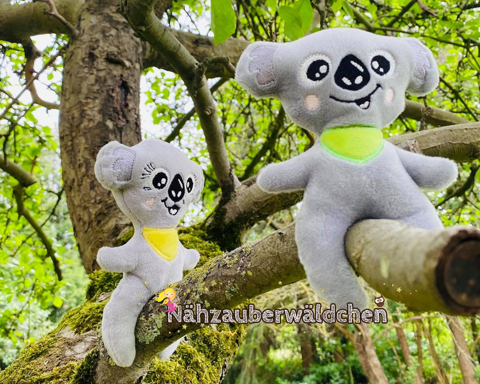 6x Stickdatei Greifling KOALA ITH 13x18 koala bear in the hoop | Etsy