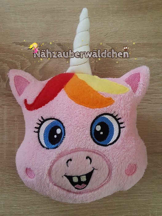 13 Designs, Digital Embroidery File Pillow Unicorn Horse 5x7 in the ...