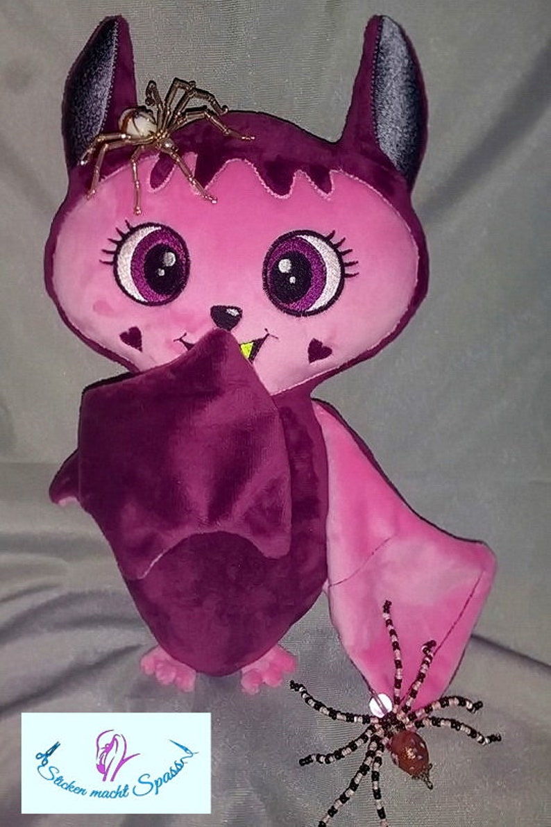 15 Designs Digital Embroidery File Bat 6x10 in the Hoop Ith - Etsy