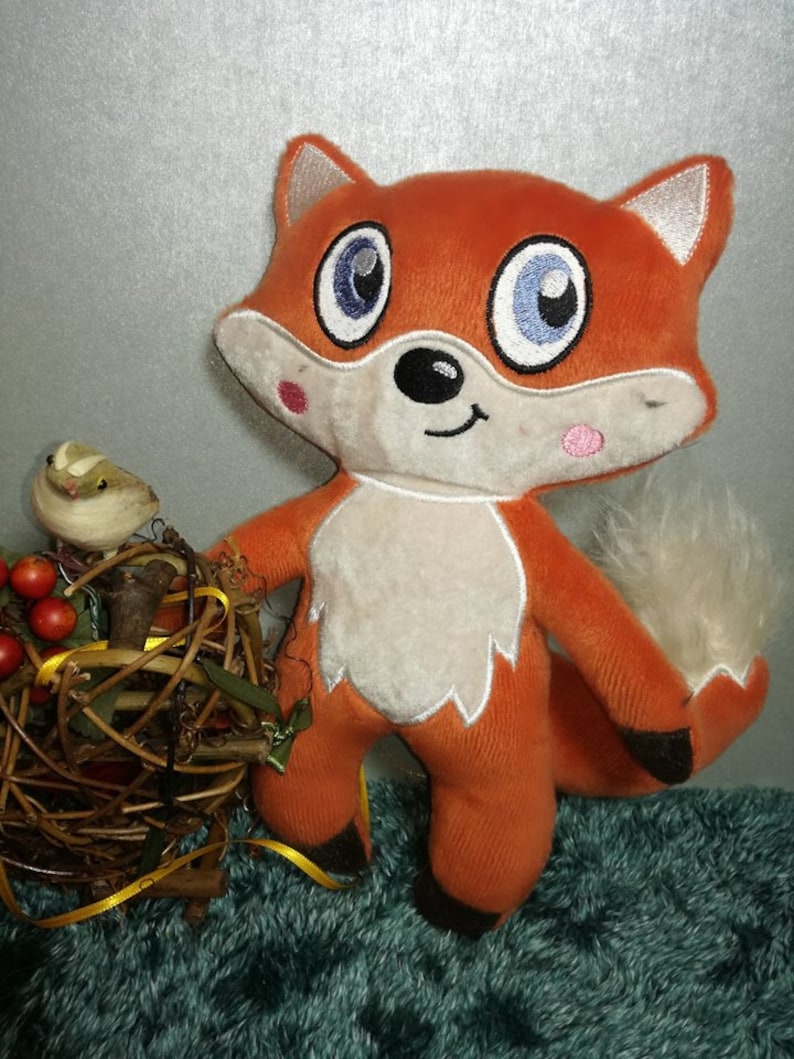 12 Designs, Digital Embroidery File Fox 5x7 in the Hoop Ith, Includes ...