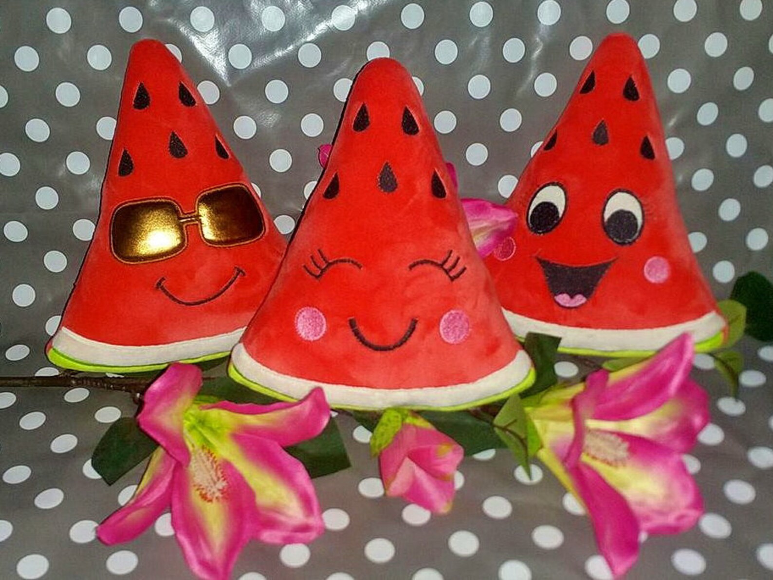 40 X Digital Embroidery File Melon Fruit in the Hoop Ith 8x12" Design ...