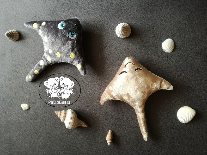 10 Designs, Digital Embroidery File Stingray 5x7 in the Hoop Ith ...