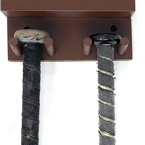 10 Bat Vertical Wall Mount Baseball Bat Rack Display for Full - Etsy