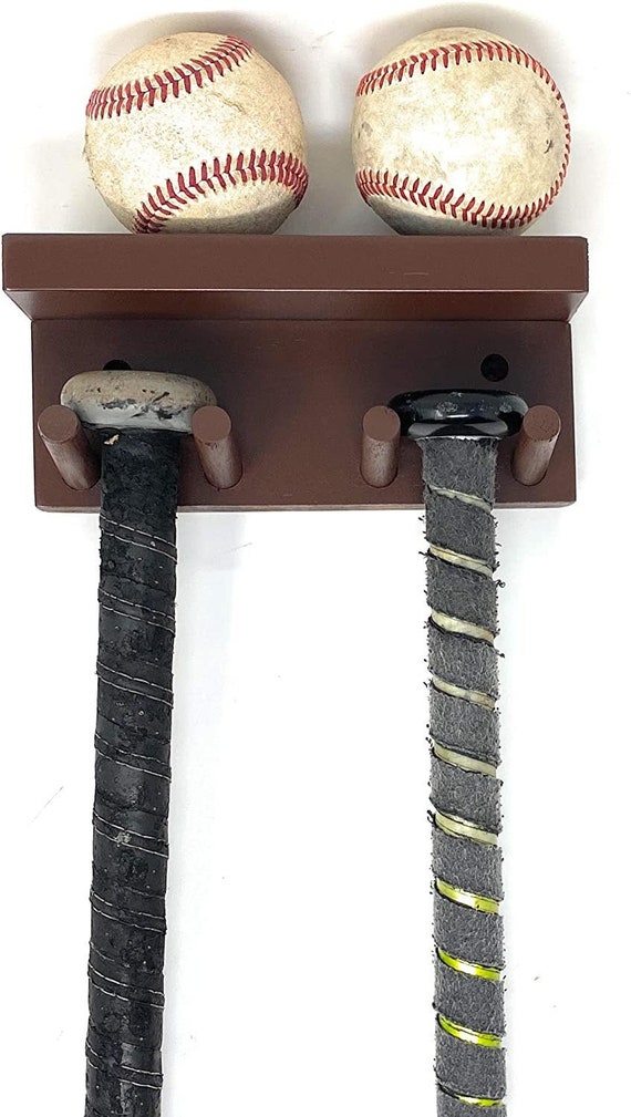 Baseball Bat Rack Display Holder Rack Meant to Hold 3 Full | Etsy