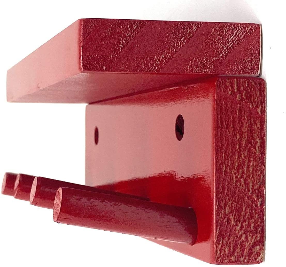 Baseball Bat Rack holder display wall mount ball 3 bat 2 balls | Etsy