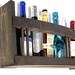 Distressed Wood Wall Mount Bar Shelf Decor Handmade Curved - Etsy