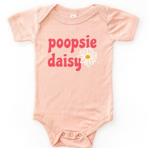Poopsie Daisy Baby Girl Outfit Funny Baby Announcement Daisy Baby ...