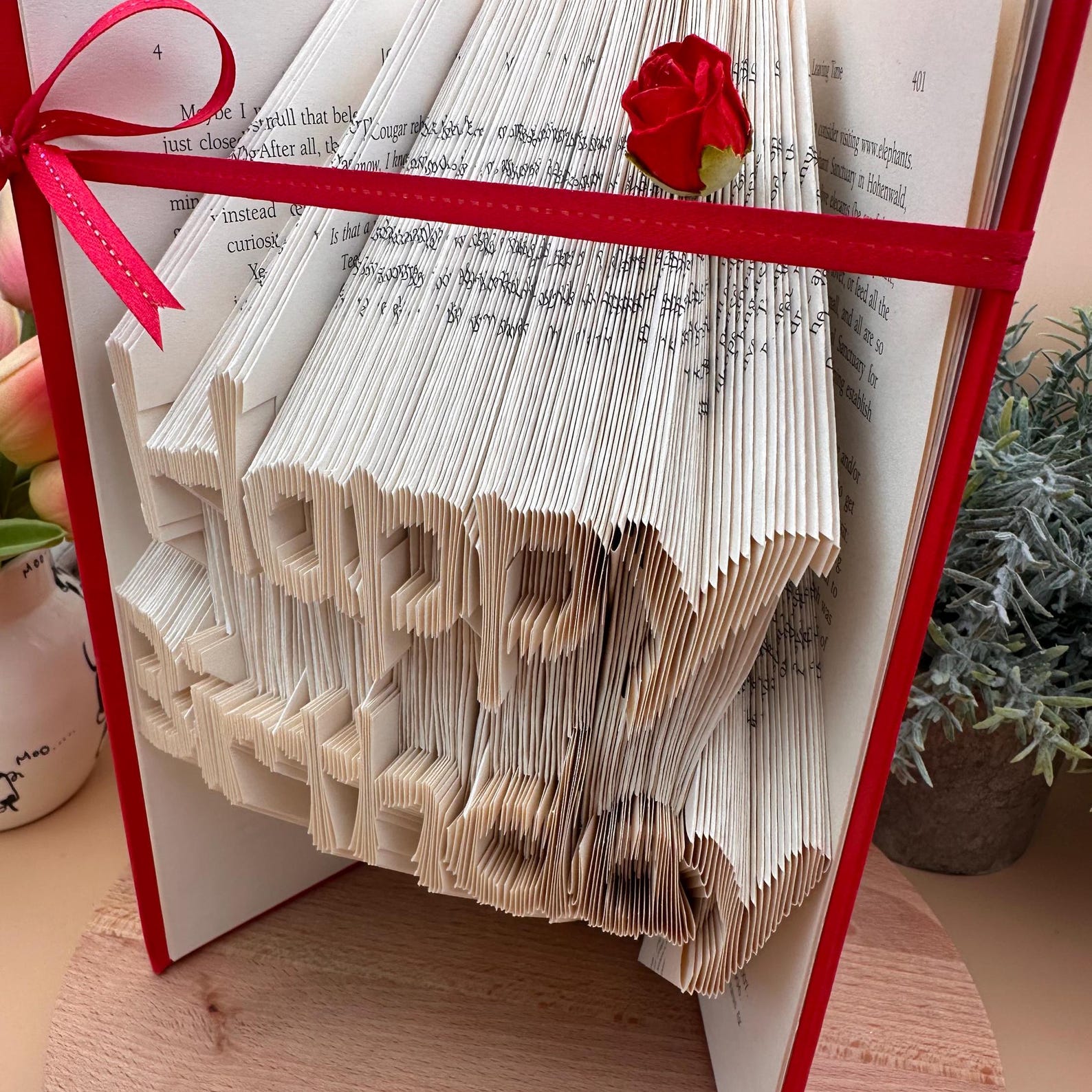 Happy Birthday, Deluxe Birthday Card, Combination Cut and Fold, Book ...
