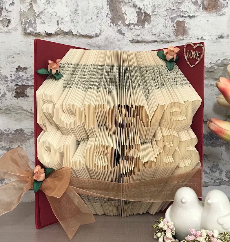 Book Folding Patterns You Can Custom Order Downloadable - Etsy