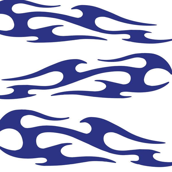 Hot Rod Flame Decals - Etsy