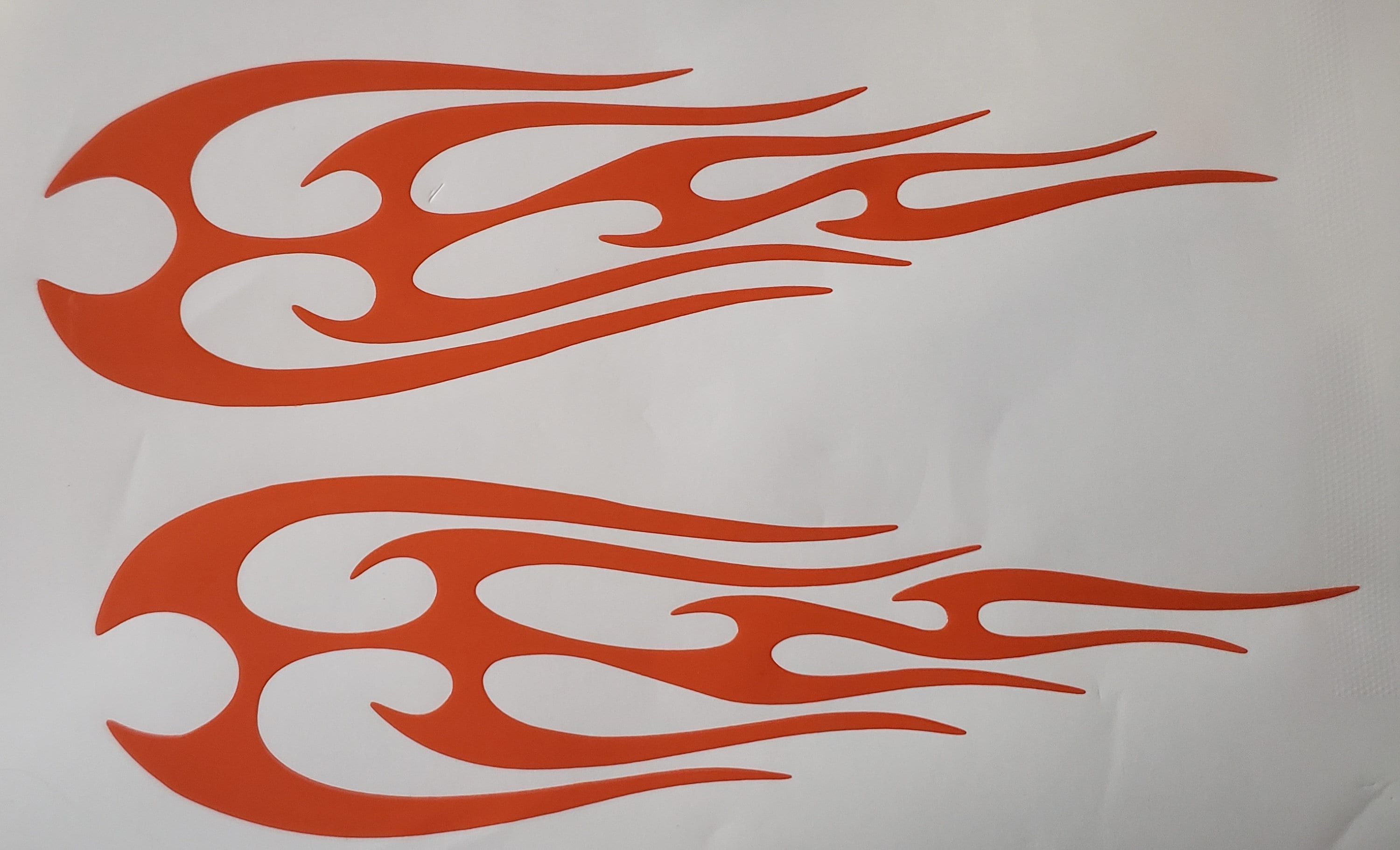 Flame Decal-flames-decal of Flames-vinyl Decal With Flames-set | Etsy