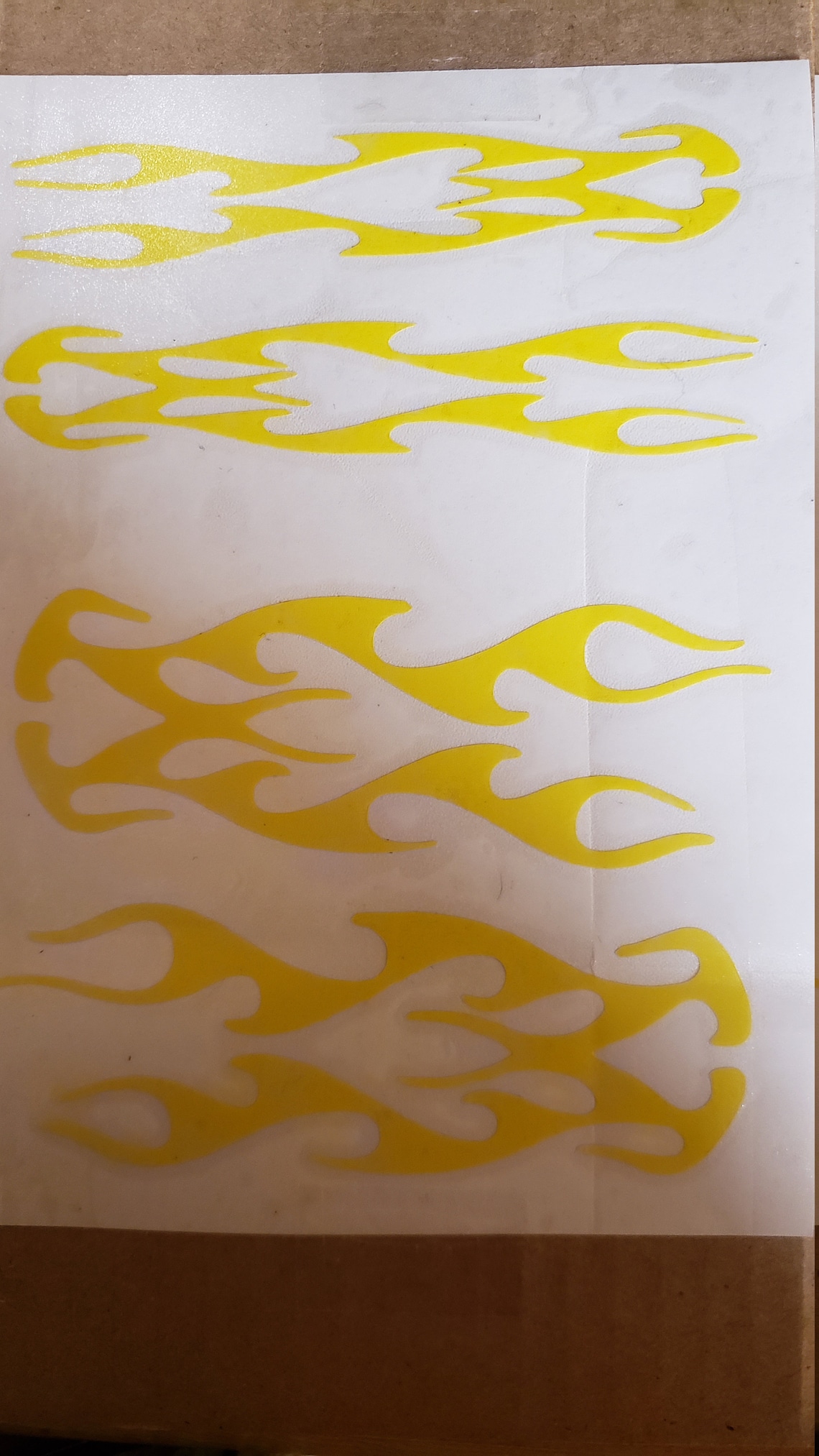 Flame Decal-flames-decal of Flames-vinyl Decal With Flames-set - Etsy