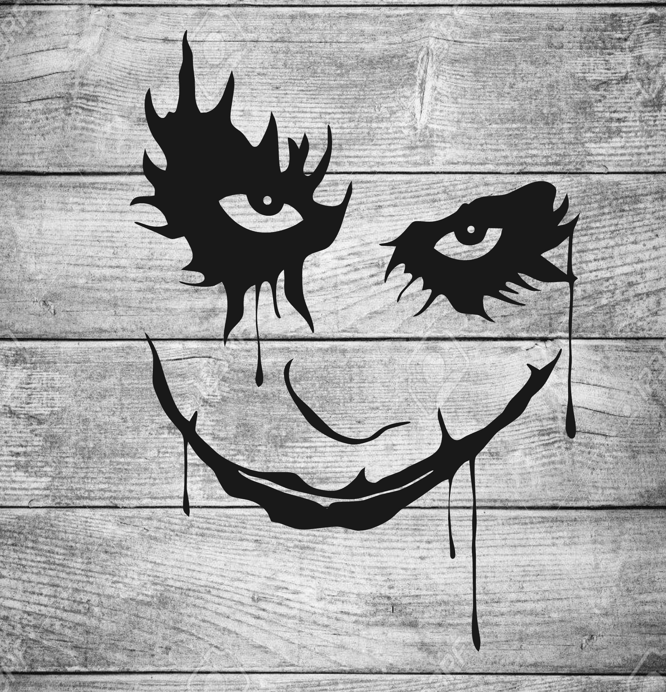 Joker decal for your vehicle and more | Etsy