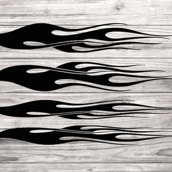 Flame Decals - Etsy