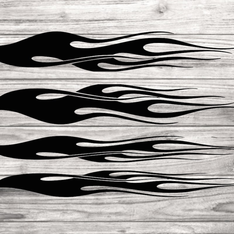 Flame Decals - Etsy