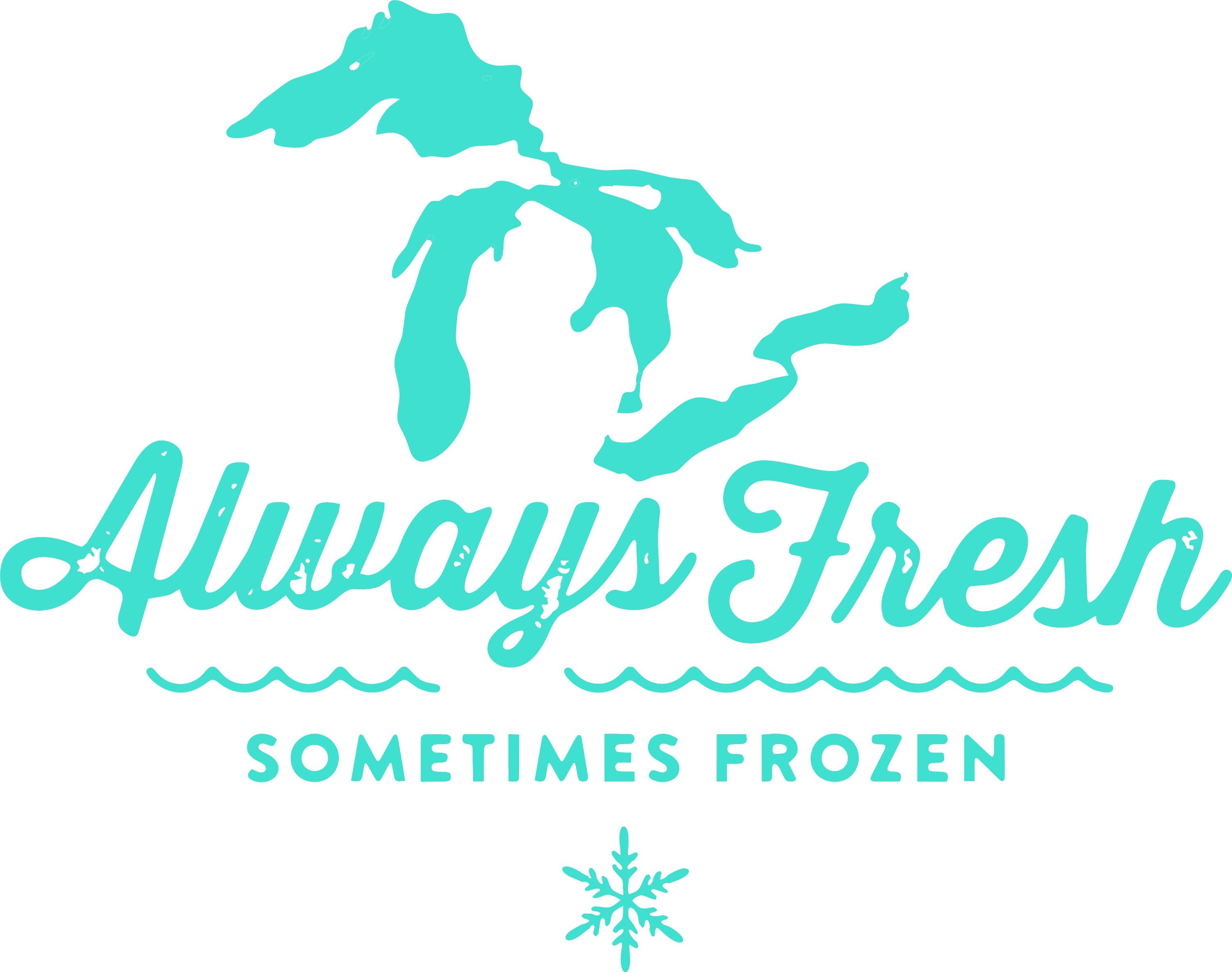 Great Lakes Decal always Fresh Sometimes Frozen - Etsy UK