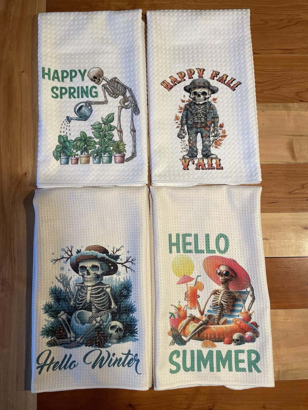Four Season Skeleton PNG Designs - Etsy