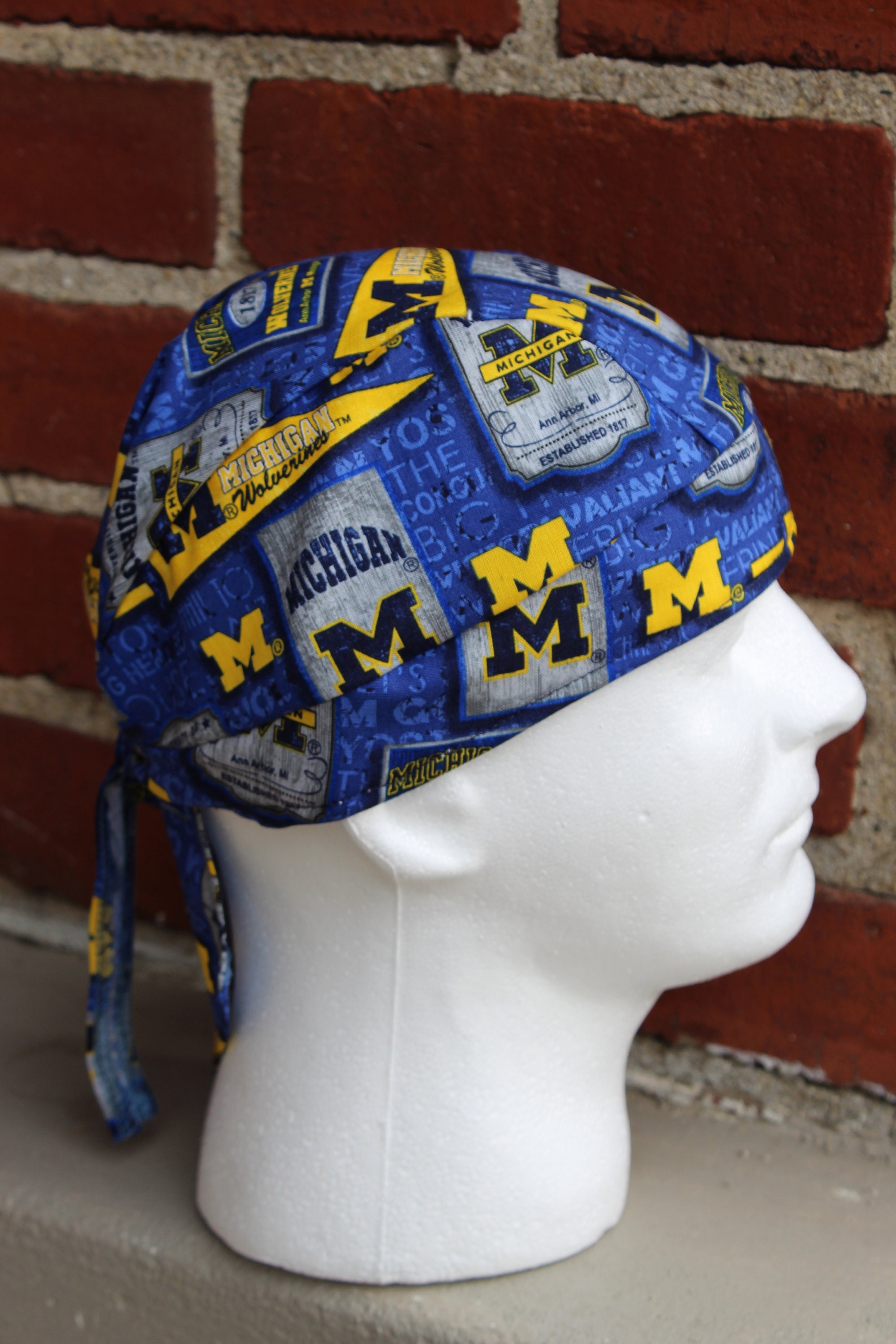 Adult Skull Cap University of Michigan - Etsy